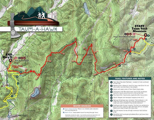 The Birth of the Taum-A-Hawk Hiking Race - Terrain Magazine