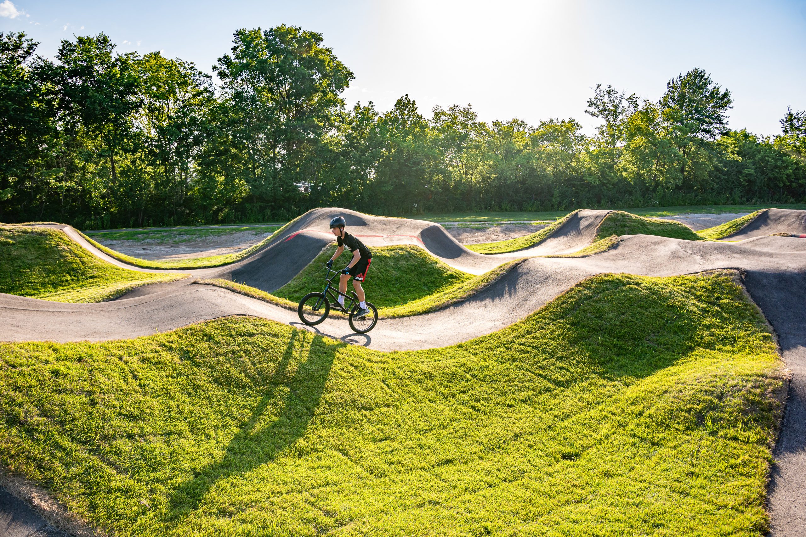 Country's Largest Pump Track Opens in St. Charles - Terrain Magazine