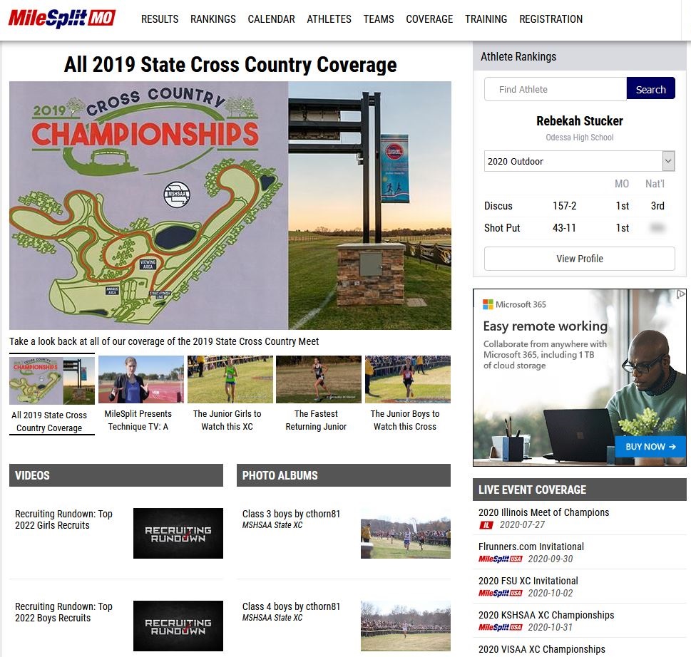 MoMileSplit is Missouri's Top Resource for Track and Cross Country ...
