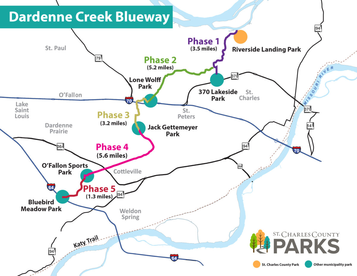 Dardenne Creek Blueway is Open, with More to Come - Terrain Magazine